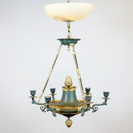 CEILING CAMPEL, EMPIRES STYLE, early 20th century, with plafond for ...