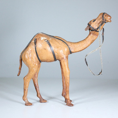 Camel, sculpture, paper mache and leather. Art - Sculptures & Bronzes ...