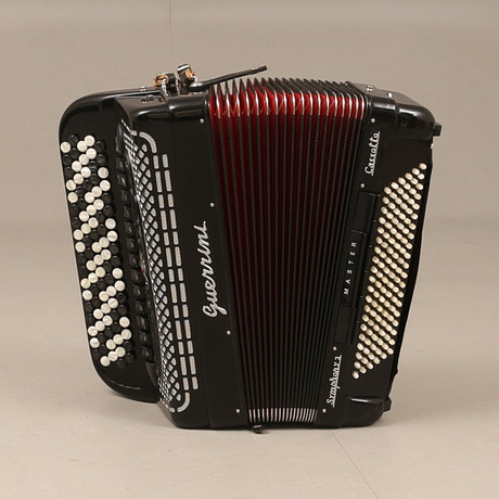 ACCORDION, so-called button accordion, Guerrini master, Symphony 2 ...
