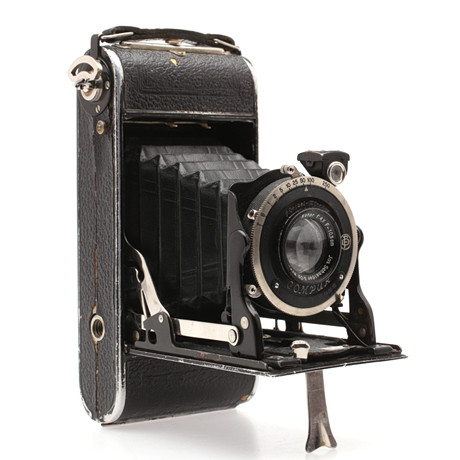 BELLOWS CAMERA, Compur, F. Deckel-Munchen, first half of the 20th ...