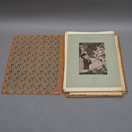 HANS TEGNER ALBUM, graphic prints on comics, Ernst Bojesen's ...