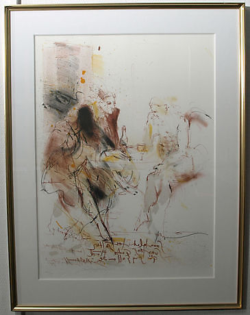 Unknown artist, numbered 236/260, signed. Art - Engravings & Prints ...