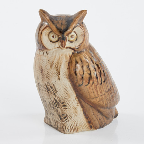 LISA LARSON. Owl, Jie stoneware studio. Ceramics & Porcelain - European ...