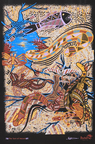 TAVLA, "The turn of nature", Australien. Konst - Övrigt - Auctionet