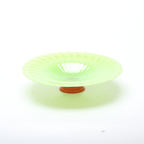 ART GLASS BOWL, Glas, Ritzman, Transjö, signiert, modern. Glasobjekte ...