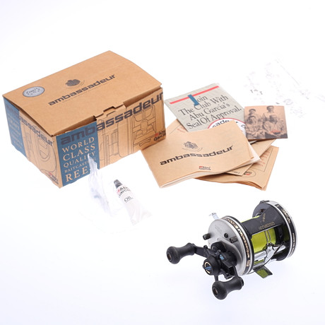 FISKERULLE, ABU Ambassadeur 6500C. Samlarföremål - Fiskeutrustning - Auctionet