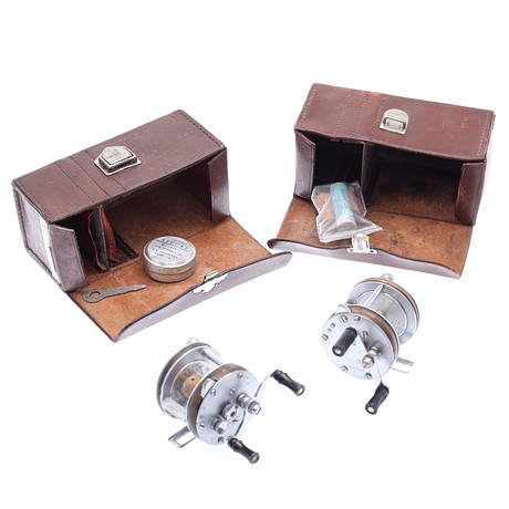 FISKERULLAR, 2 st, ABU Record. Samlarföremål - Fiskeutrustning - Auctionet