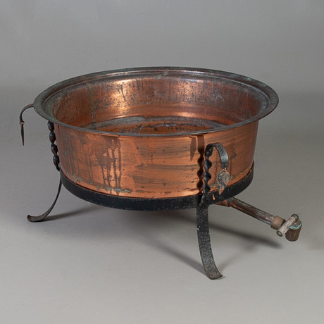COPPER TUB, with tap, copper, early 20th century. Silver & Metals ...