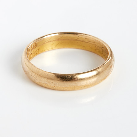 RING, 18k and 20k gold, double hallmarks, CJH, 1948-49. Jewellery ...