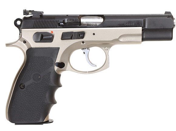 99. PISTOL, Semi-automatic, make CZ, model 85 Combat, caliber 9x19 ...