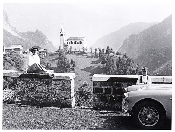 PER-OLOW ANDERSON (1921-1989). "KATHARINE HEPBURN, Venice 1954". Konst ...