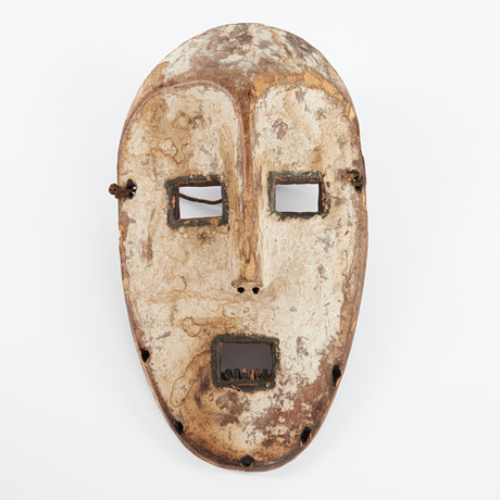 DANCE MASK, Kumu, Congo. Ethnographica - Auctionet
