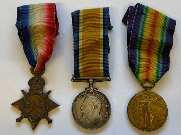A FIRST WORLD WAR TRIO TO THE ORDNANCE CORPS. Coins, Medals & Stamps ...