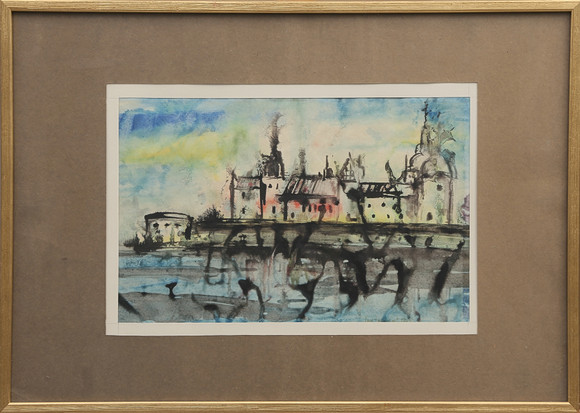 JAN GEPPERT POLSK. AKVARELL, på papper, signerad, 1900-tal. Konst ...