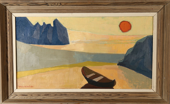 STURE WIKSTRÖM. oil on canvas, signed. Art - Paintings - Auctionet