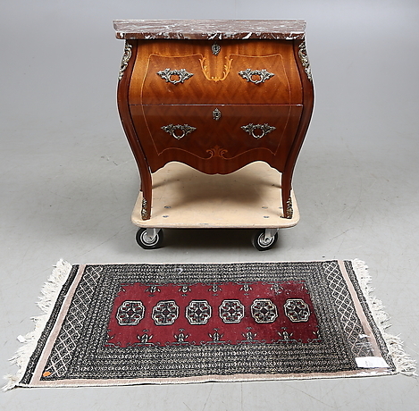 Còmoda, estilo rococó y ALFOMBRA, oriental. Muebles - Cómodas - Auctionet