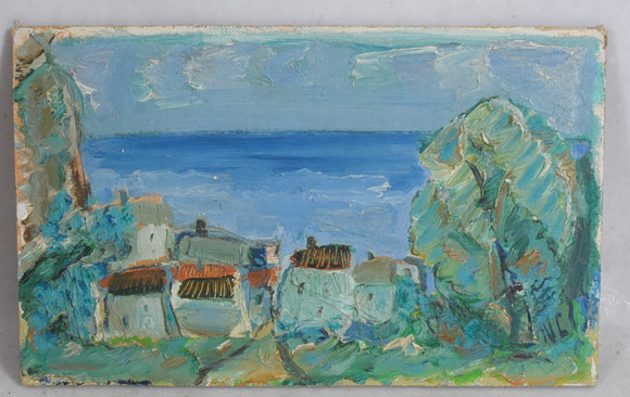 NILS CARLSSON. Oil on Board. Art - Paintings - Auctionet