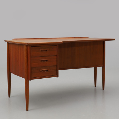 GÖRAN STRAND, DESK model A10, Lelångs furniture factory, Bengtsfors ...