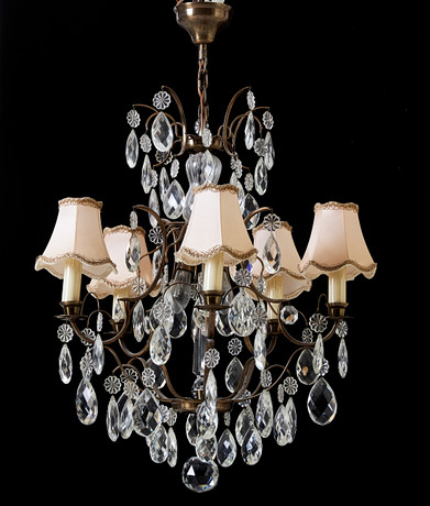 CHANDELIER, 20th century, baroque style. Lighting & Lamps - Ceiling ...