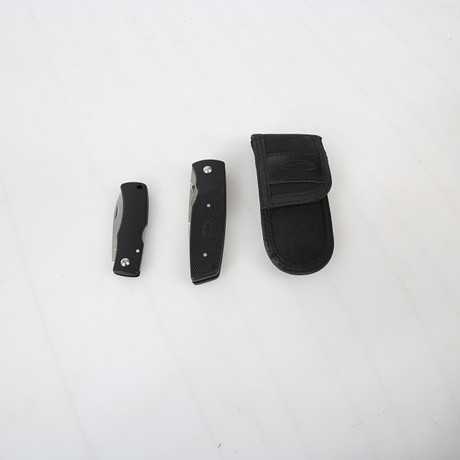 TRAP KNIVES. 2 pieces, Fällkniven, U2 and PXL. Weapons & Militaria ...