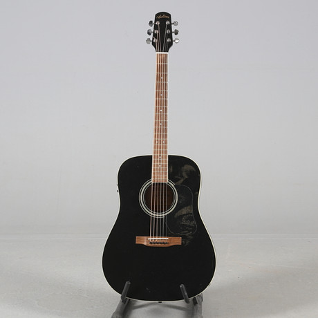 GUITAR, steel string, Walden, D310BEW with microphone. Miscellaneous ...