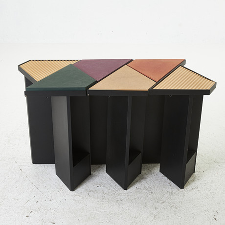 SIDOBORD, samtida, Bofink design studio, lackad mdf, 6 delar, utbytbara ...