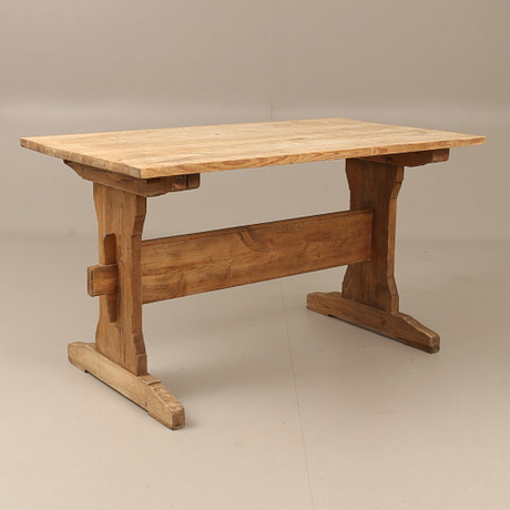 BOCKBORD, furu, 1800/1900-tal. Möbler - Bord - Auctionet