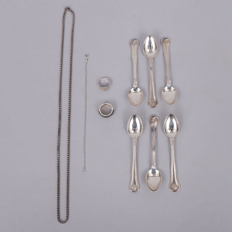 LOT OF A Collection OBJECTS. Silver & Metals - Silver - Auctionet