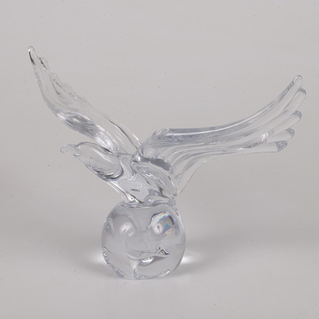 FIGURIN, glas, Färe-Marcolin, Ronneby, signerad. Glas - Övrigt - Auctionet