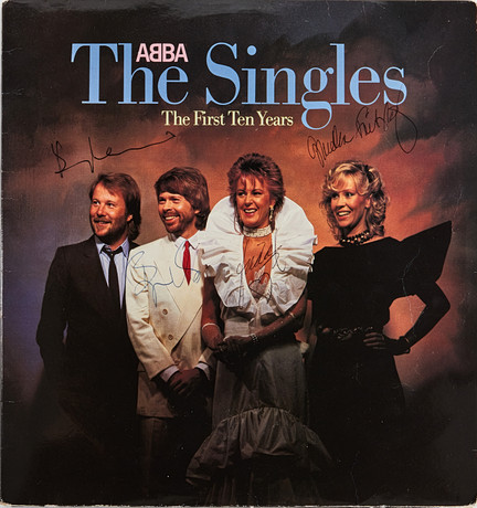 ABBA, The Singles The First Ten Years, 1973-1982, LP, album cover with ...