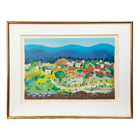 LENNART JIRLOW. Litografi, signerad, EA-upplaga. Konst - Grafik - Auctionet