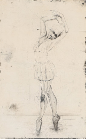 JAN DAHLGREN. "Ballerina I", litografi, signerad -81. Konst - Grafik ...