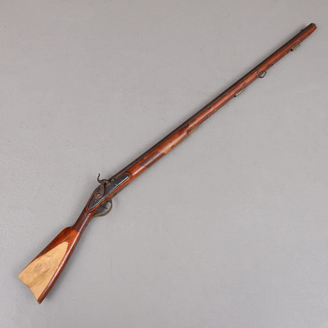 BLOCK RIFLE, 17th/1800s. Weapons & Militaria - Guns & Rifles - Auctionet