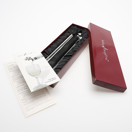 VINKYLARE, "Wine Sceptre", rostfritt stål. Övrigt - Övrigt - Auctionet