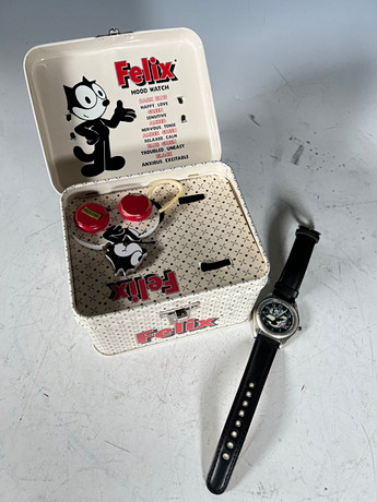 Felix Katten/Fossil begränsad upplaga klocka. Klockor & Ur - Armbandsur ...