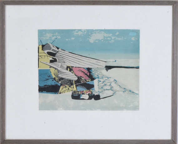HARDY STRID. Värillinen serigrafia. Taide - Grafiikka - Auctionet