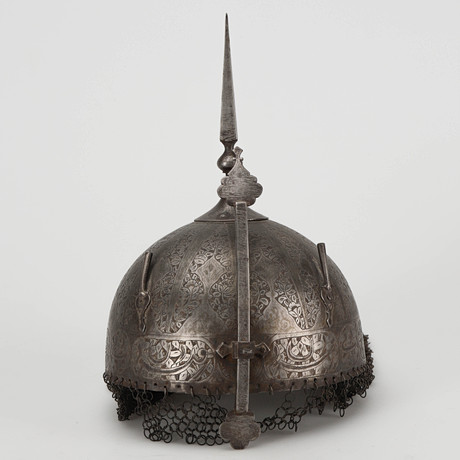 HELMET, "Khula Kjud", Persia, early 19th century. Weapons & Militaria ...