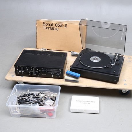 DISC PLAYER and AMPLIFIER, Sonab. Collectables - Technica & Nautica ...