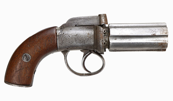IMPACT LOCK REVOLVER, PEPPERBOX. Weapons & Militaria - Guns & Rifles ...
