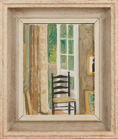 ARTHUR PERCY (1886-1976). The garden door, signed and dated Percy -51 ...
