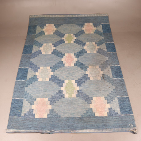 INGEGERD SILOW. RÖLLAKAN, signerad. Mattor & Textil - Mattor - Auctionet