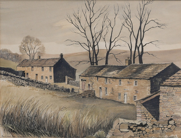 JANE PEARSON, 20TH CENTURY. BANK HEADS FARM, SWALEDALE. Art - Paintings ...