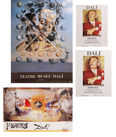 DALI. DIFFERENT POSTERS. Art - Engravings & Prints - Auctionet