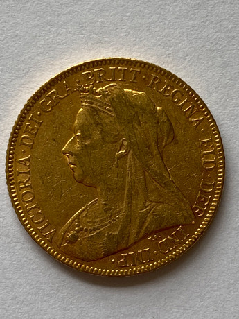 A VICTORIAN SOVEREIGN, 1900. Coins, Medals & Stamps - Coins - Auctionet
