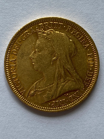 A QUEEN VICTORIA SOVEREIGN 1896. Coins, Medals & Stamps - Coins - Auctionet