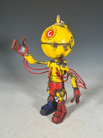 MARTIN SMIDA. Atelier. 'AWS (Autonomic Walking System), modell: Yellow ...