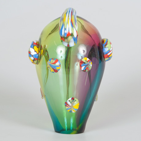 ARDY STRÜWER. For Johansfors, sculpture, polychrome glass with cut ...