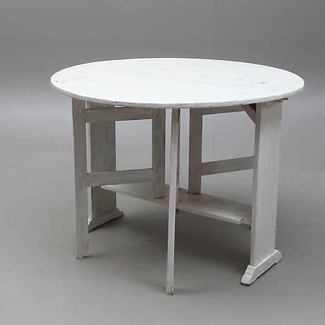 FOLDER TABLE, folklore, 19th century. Furniture - Tables - Auctionet