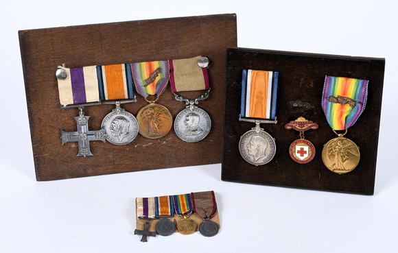 A FIRST WORLD WAR SOMME MILITARY CROSS GROUP OF FOUR TO A NEW ZEALAND ...