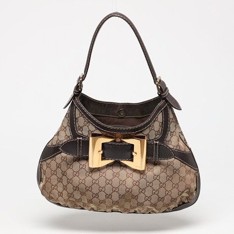 GUCCI, väska, Queen hobo bag. Vintagekläder & Accessoarer - Auctionet